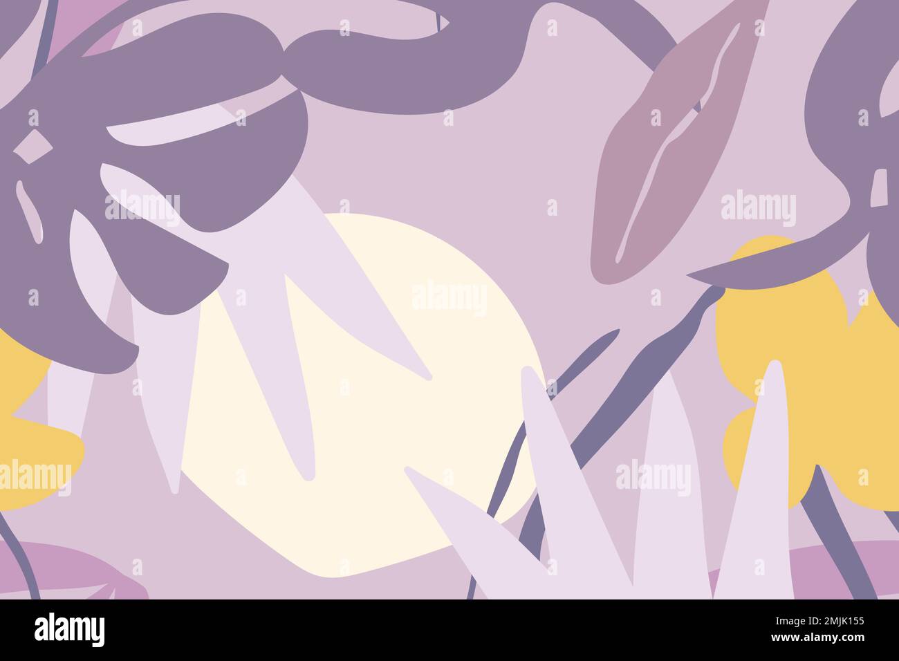 Purple seamless pattern aesthetic background design vector Stock Vector ...