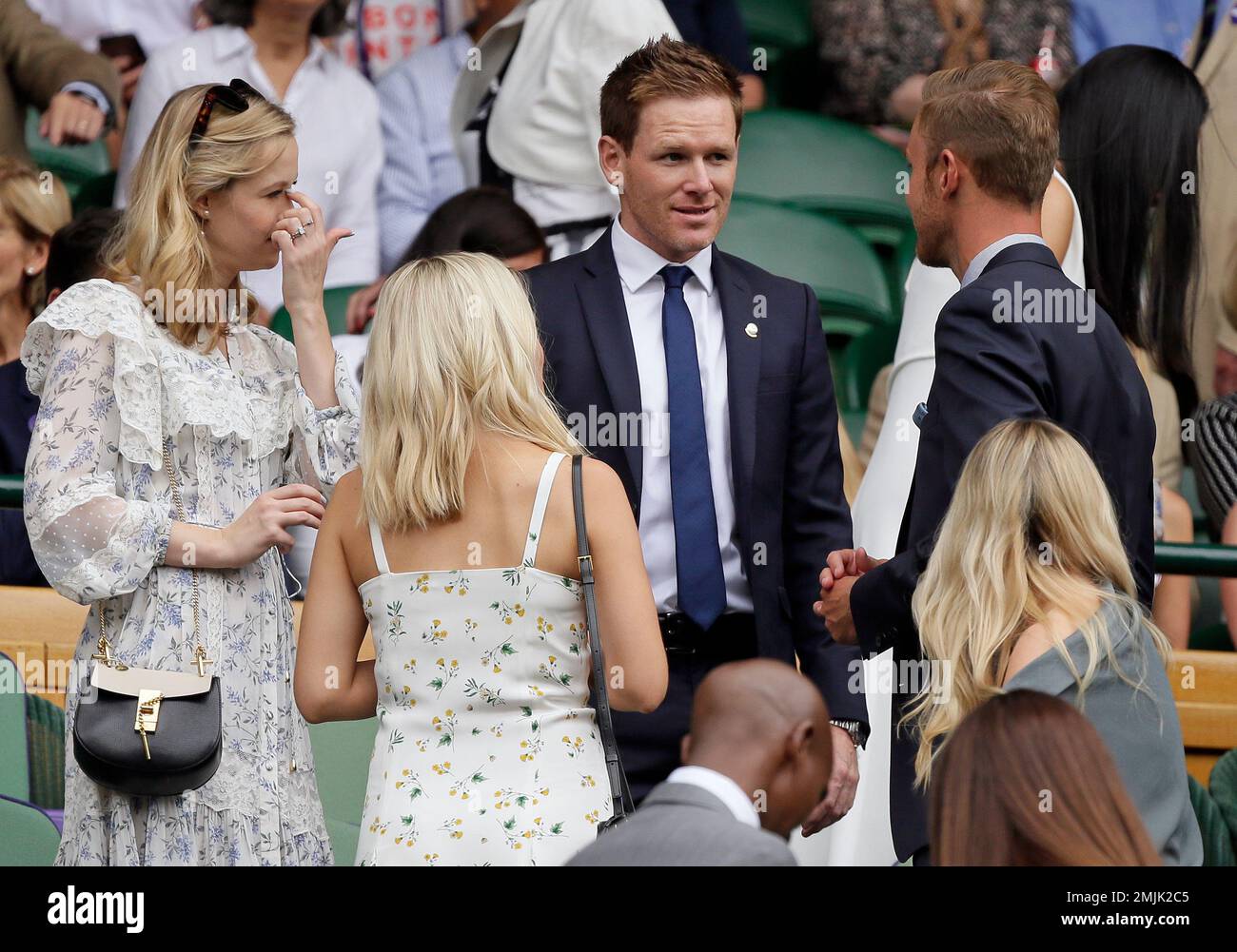 England one day cricket team captain Eoin Morgan arrives to take his ...