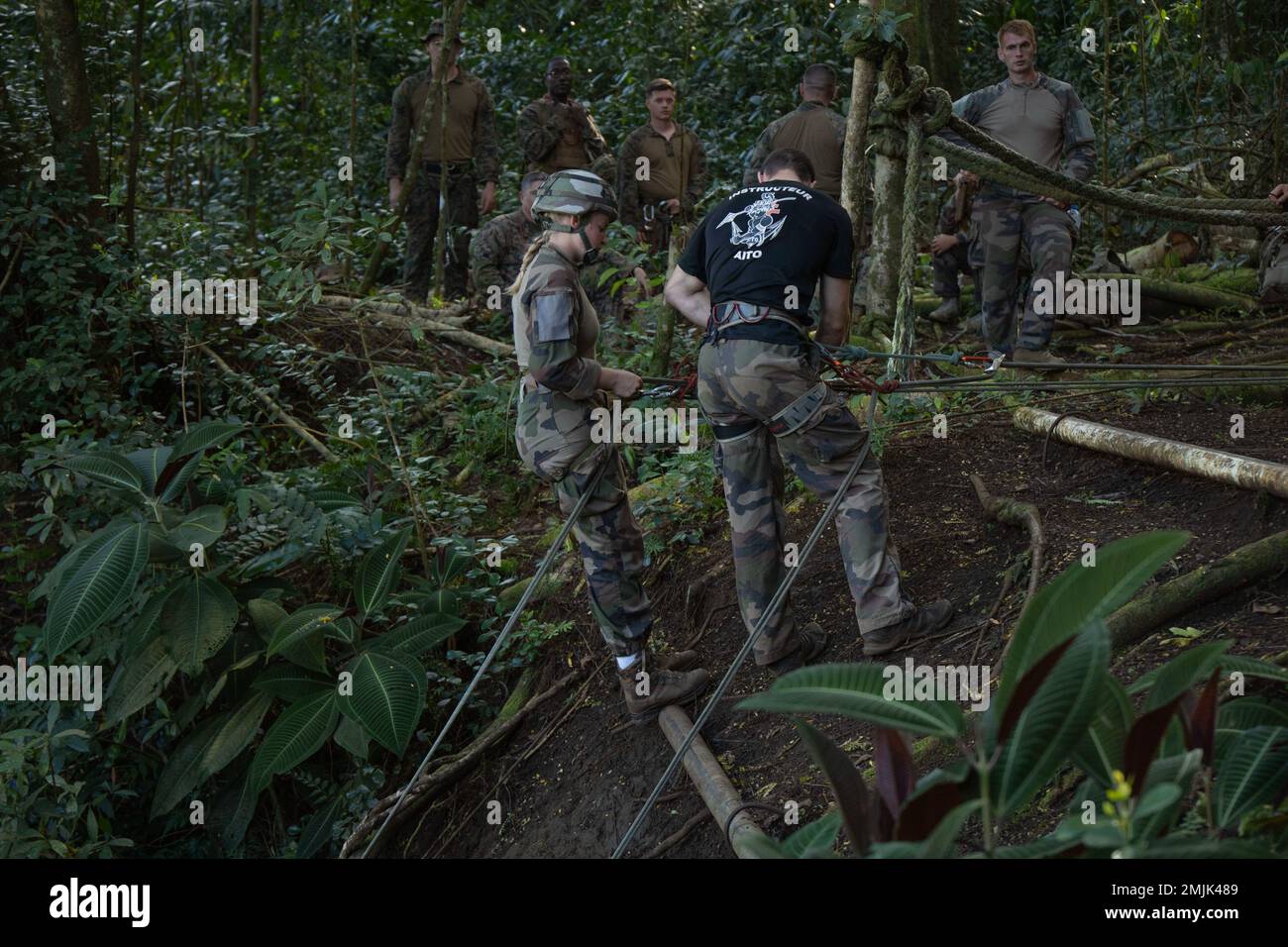 French Army Soldat De Premiere Juliette Sax Left Combat Medic Marine