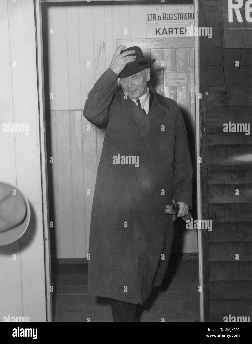 General Eberhard Von Mackensen Released On Oct 2 1952 From Werl