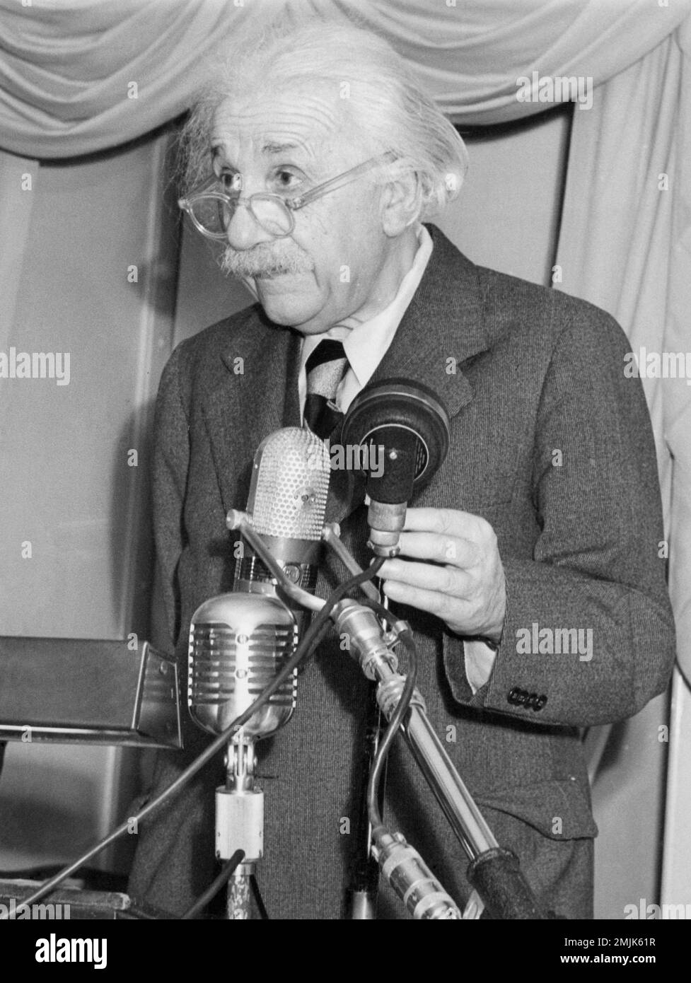 Dr. Albert Einstein, 71 year old scientist, makes one of his rare ...