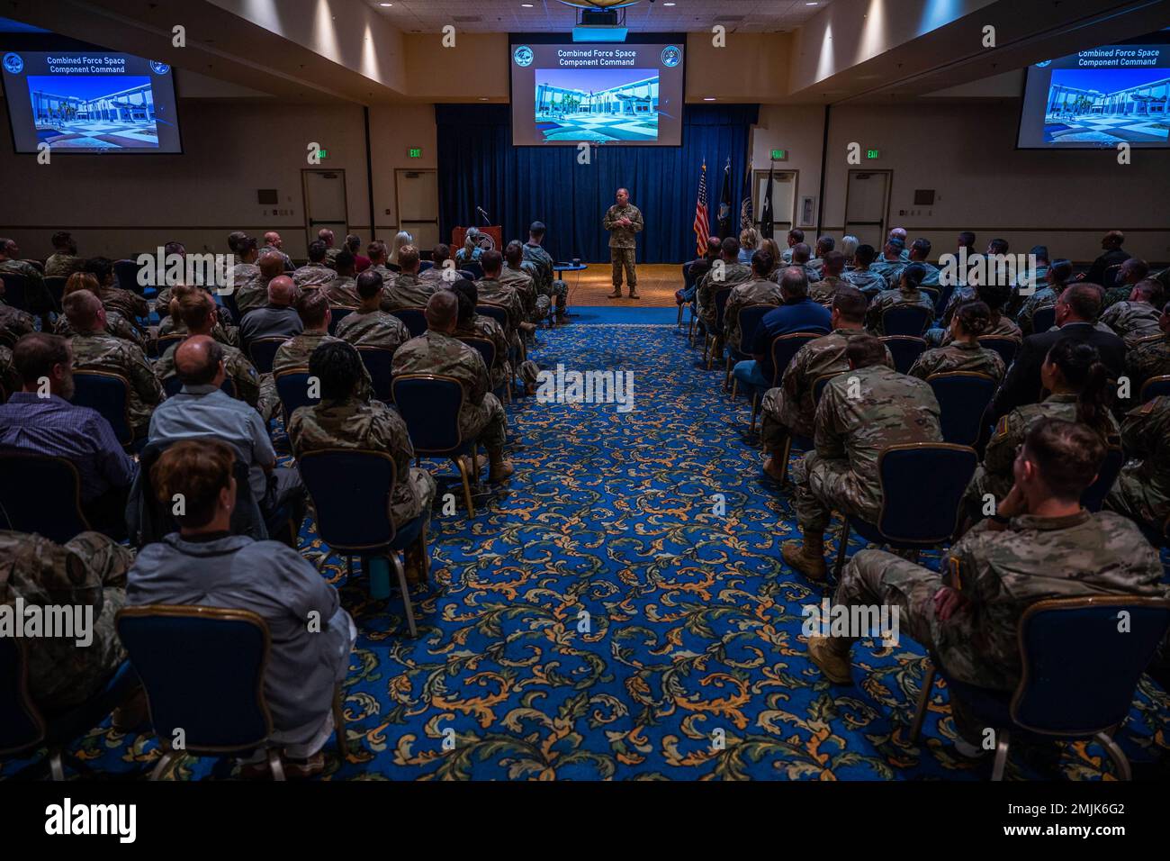 Combined force space component command hi-res stock photography and ...