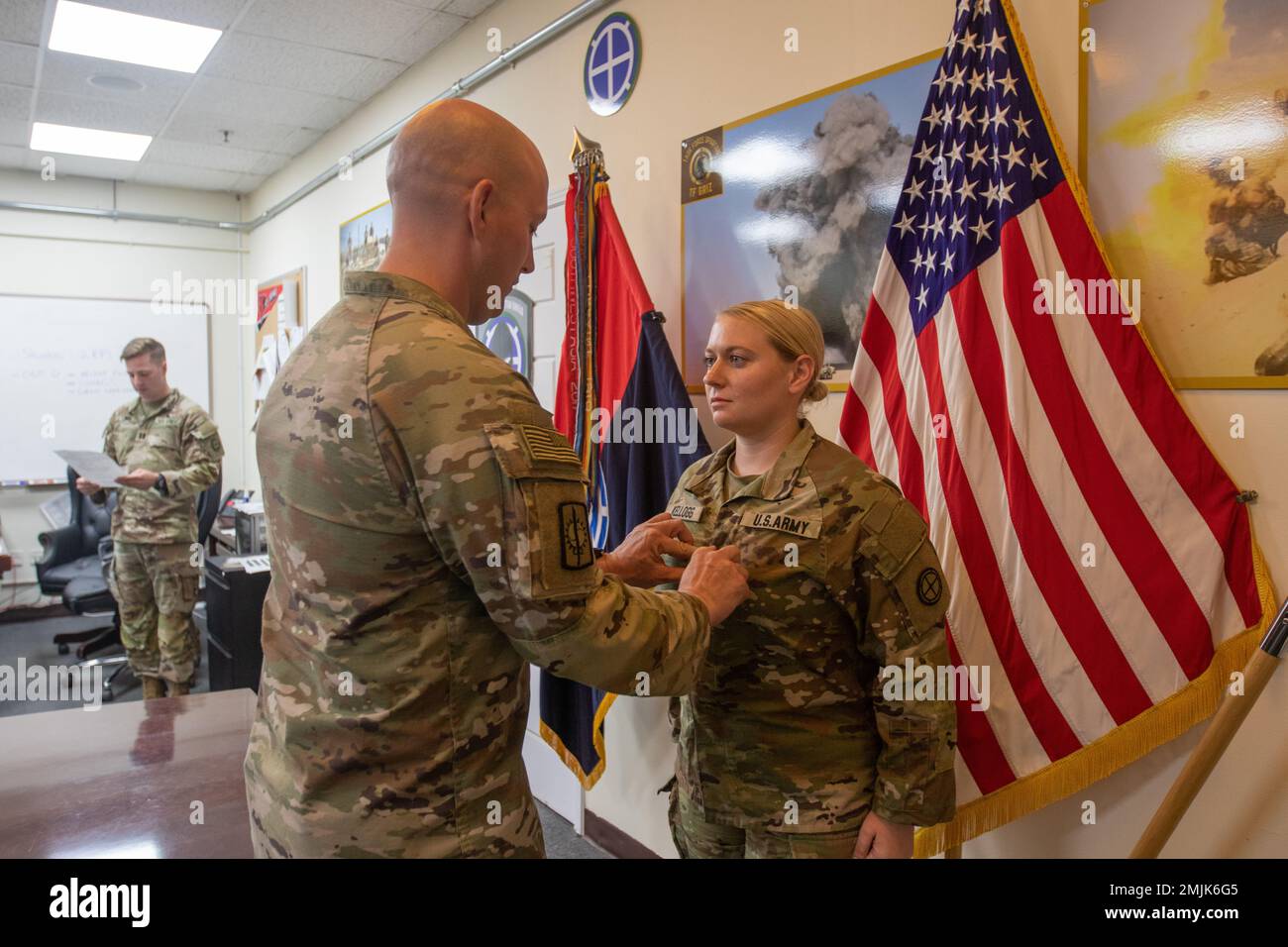 U.S. Army Sgt. Emilie Kellogg was promoted from Corporal to Sergeant ...