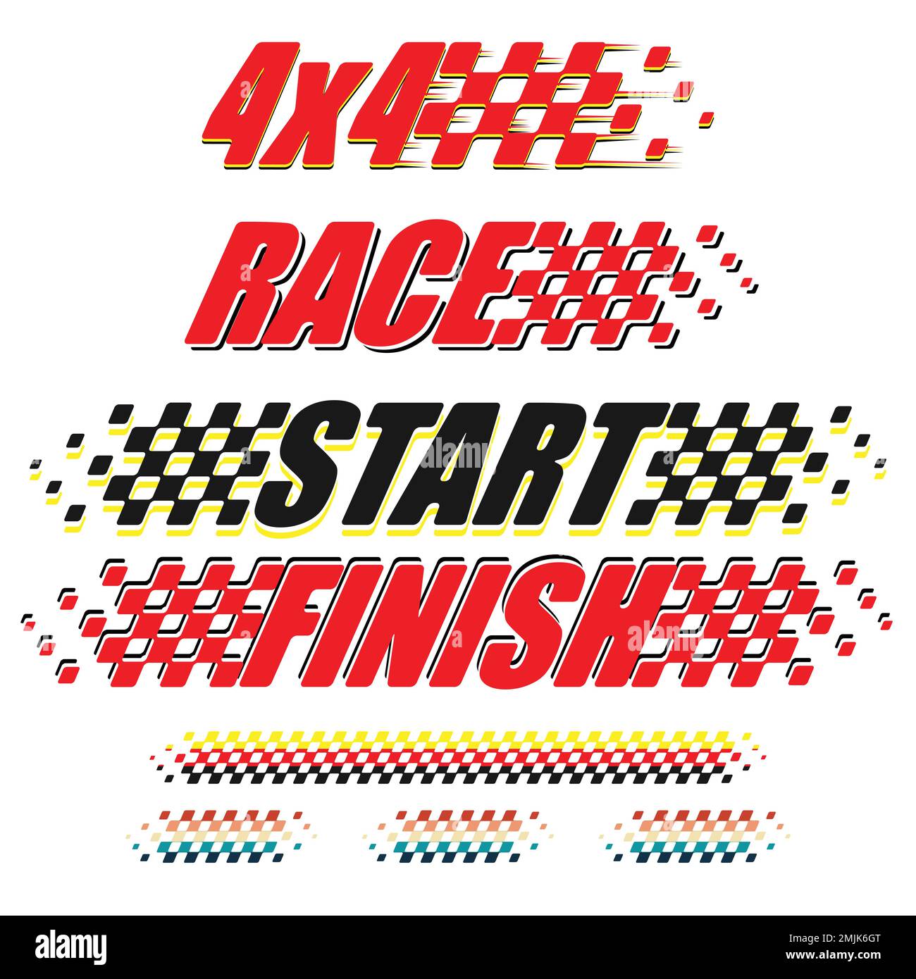 Logo red flag flags Cut Out Stock Images & Pictures - Alamy