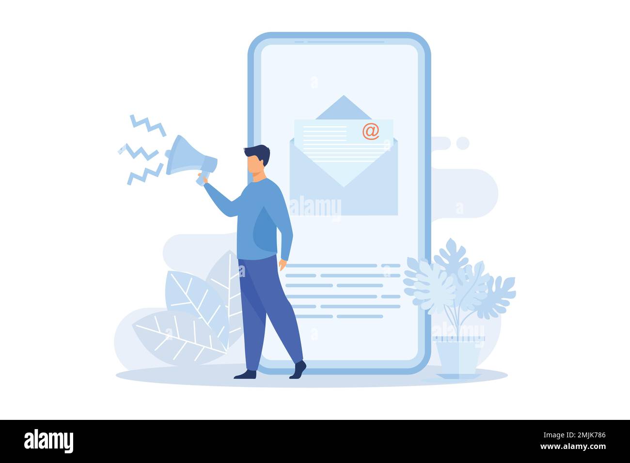 Man woman reading document using Stock Vector Images - Alamy