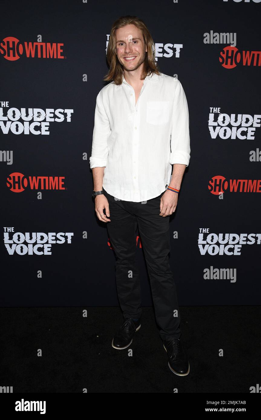 Zach Booth attends the premiere of the ShowTime limited series "The ...