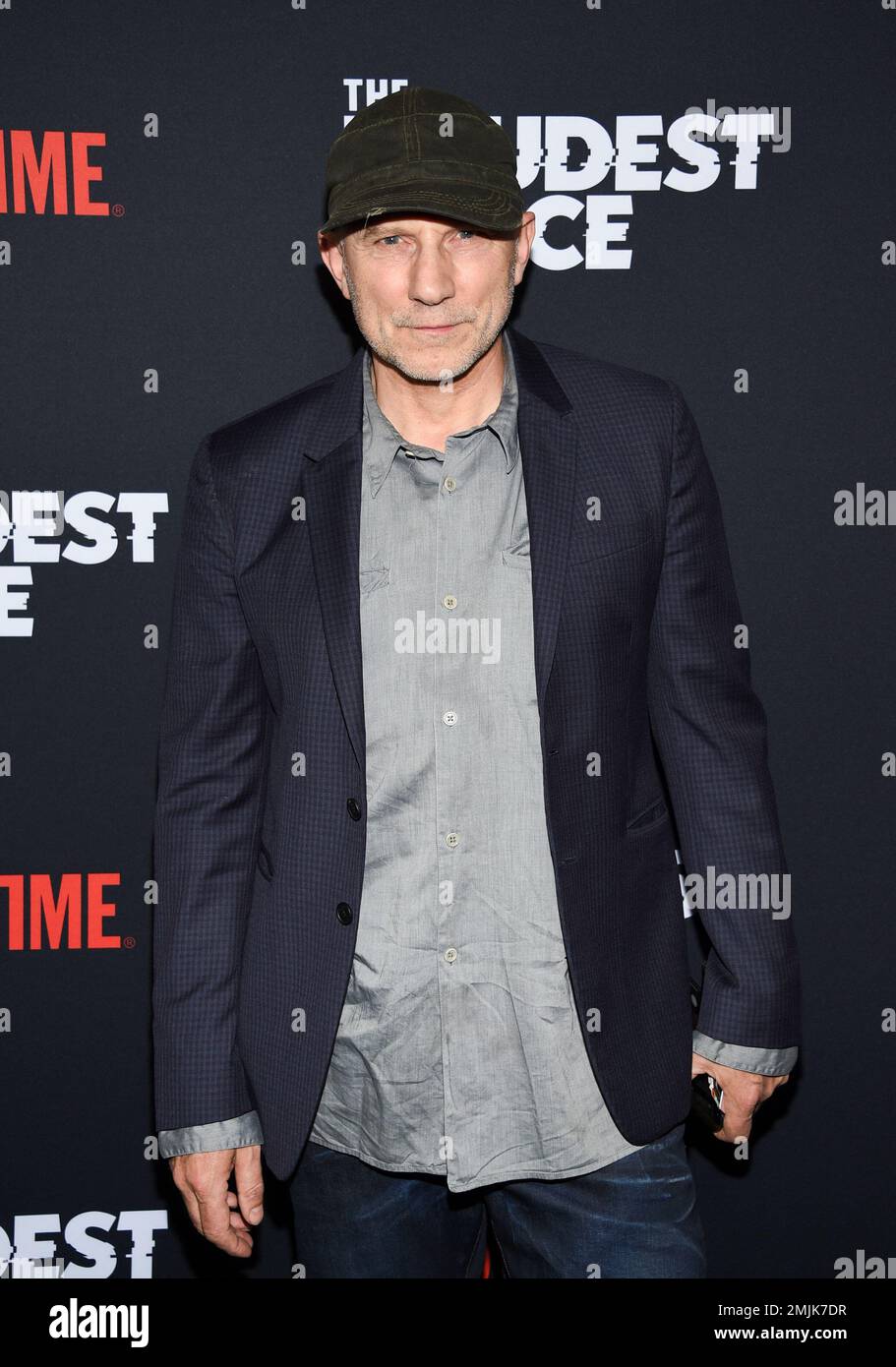 Simon McBurney attends the premiere of the ShowTime limited series "The ...