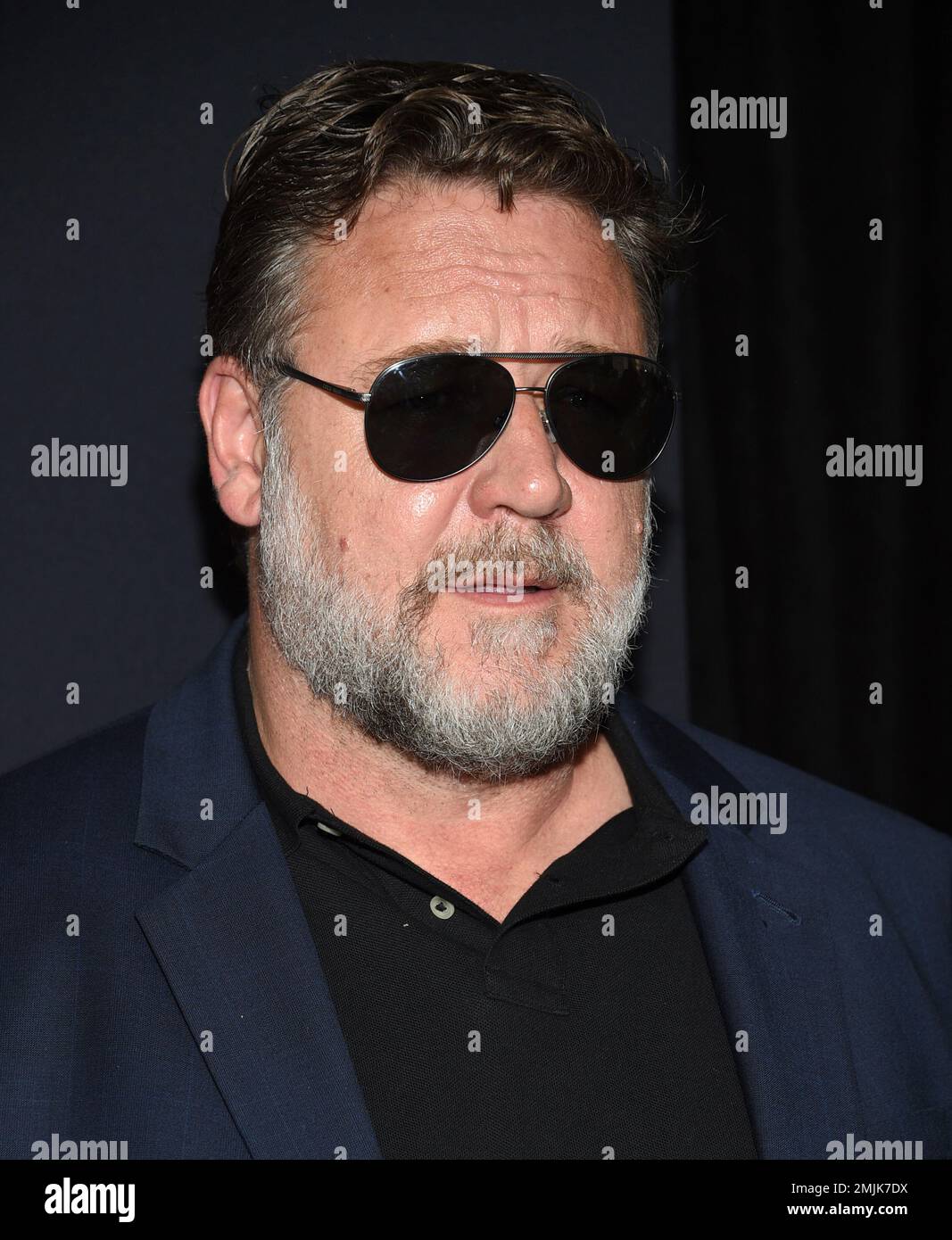 Russell Crowe attends the premiere of the ShowTime limited series "The ...