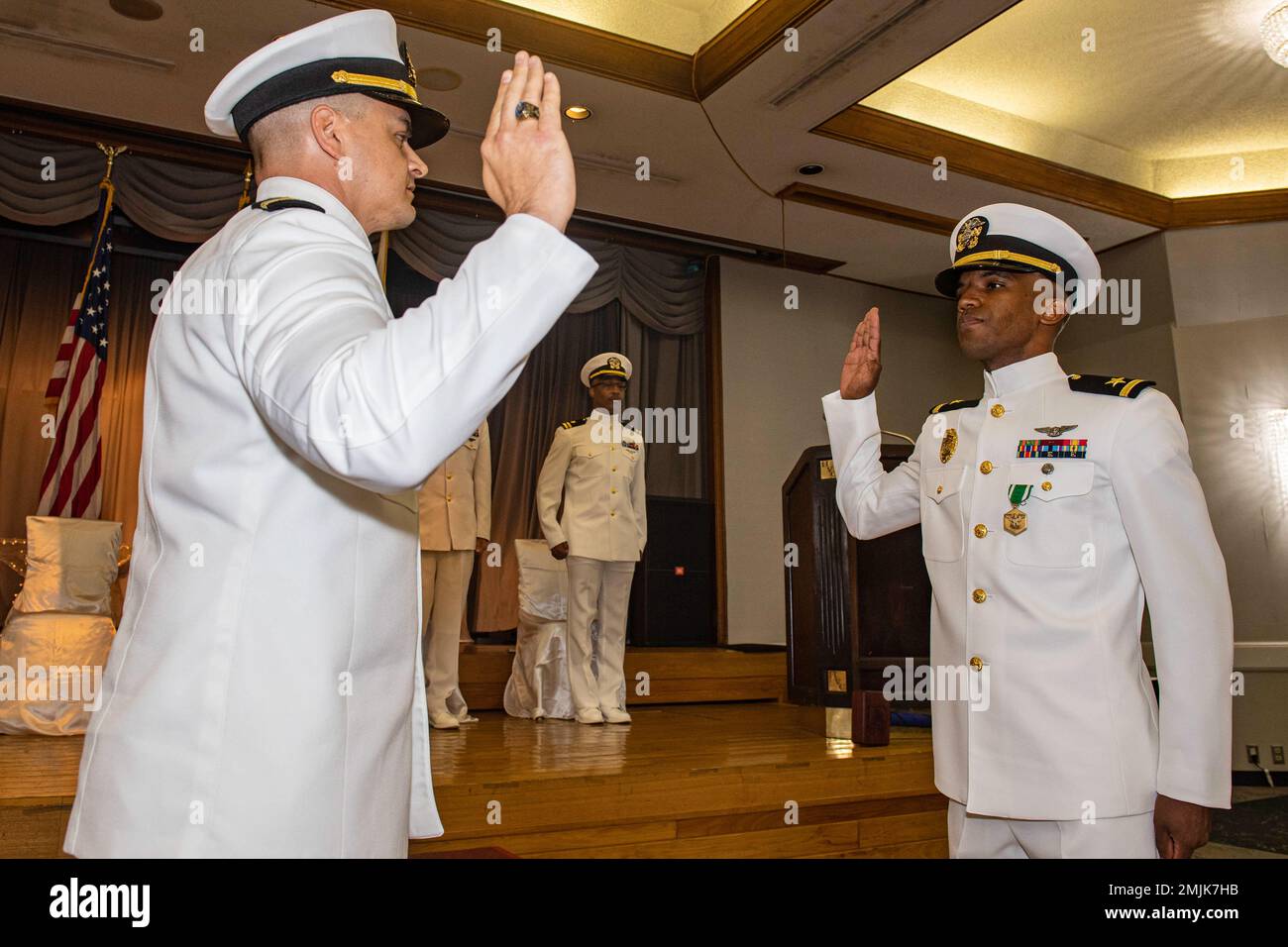 Lt. Stephen Caezza, Commander, Fleet Activities Sasebo (CFAS) security ...