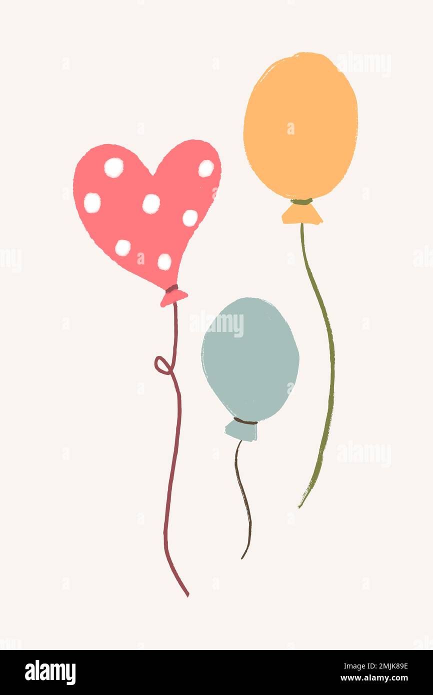 Balloon sticker hi-res stock photography and images - Alamy