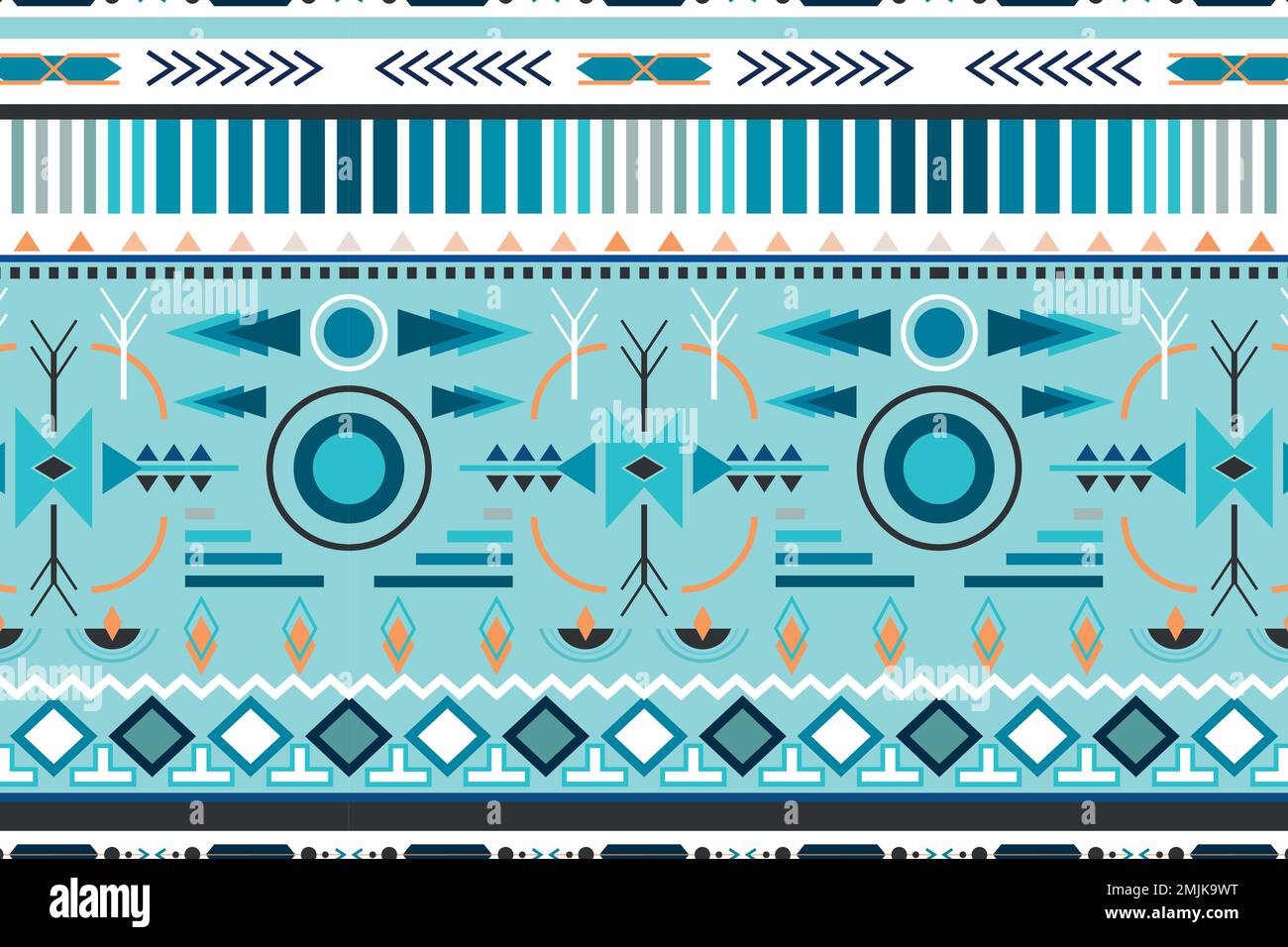 Native american tribal patterns Stock Vector Images - Alamy