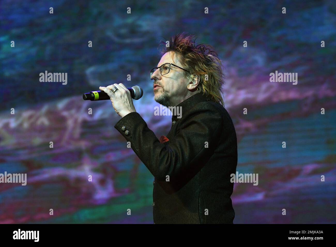 Rio de Janeiro, Brazil,January 27, 2023. Singer Kurt Harland of the ...