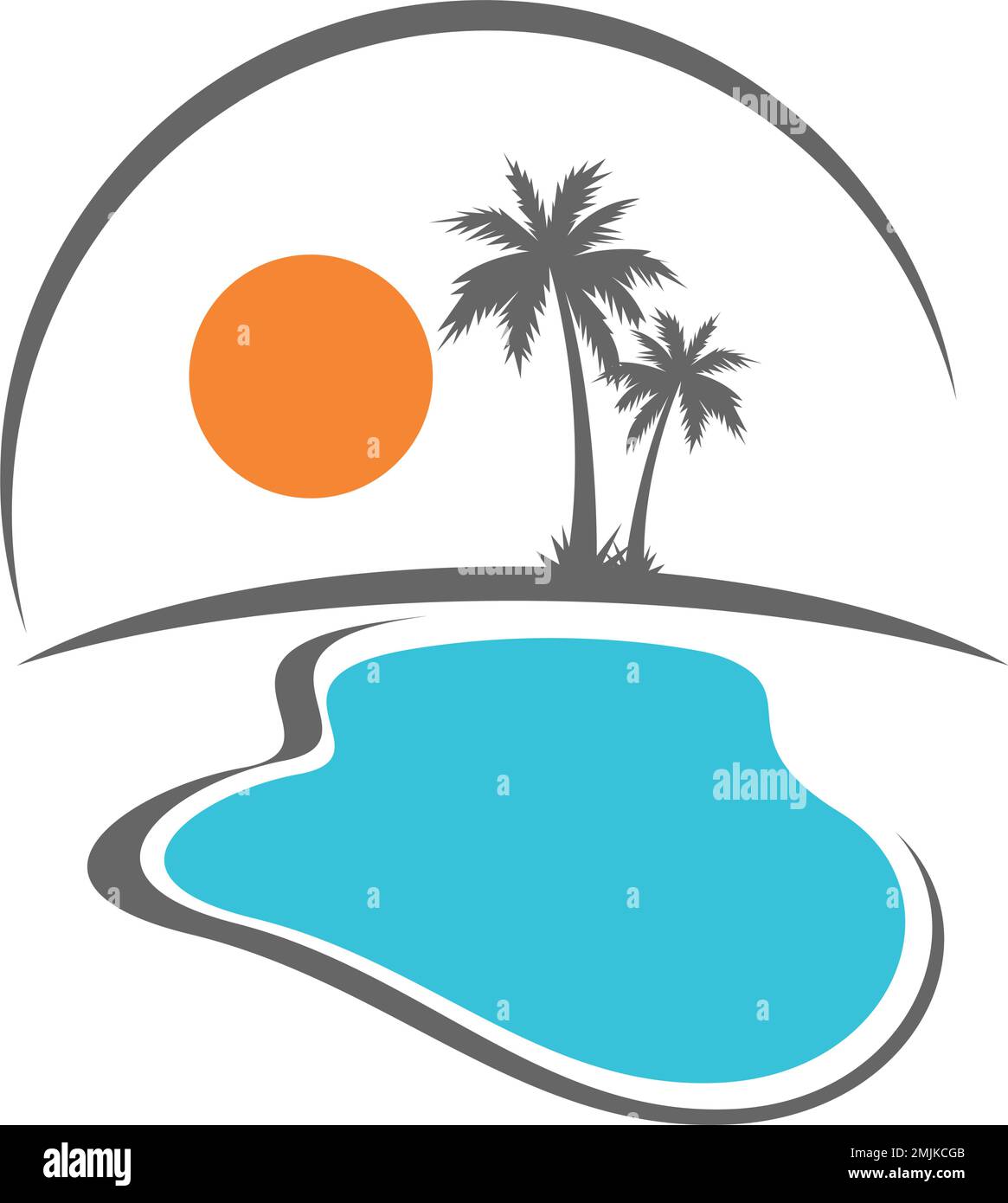 Pools icon logo design illustration Stock Vector Image & Art - Alamy