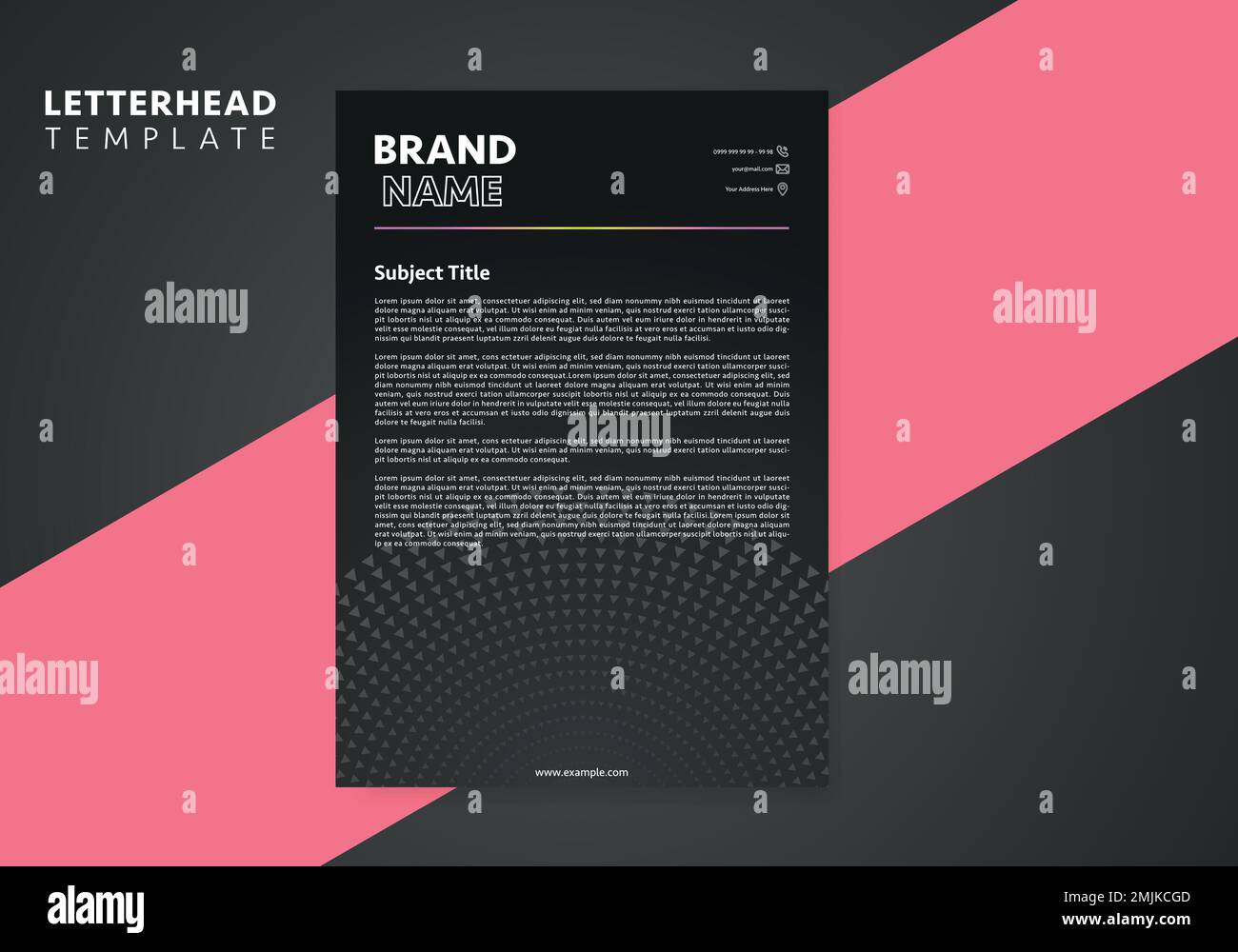 Clean and Corporate Letterhead Template. Creative letterhead template ...