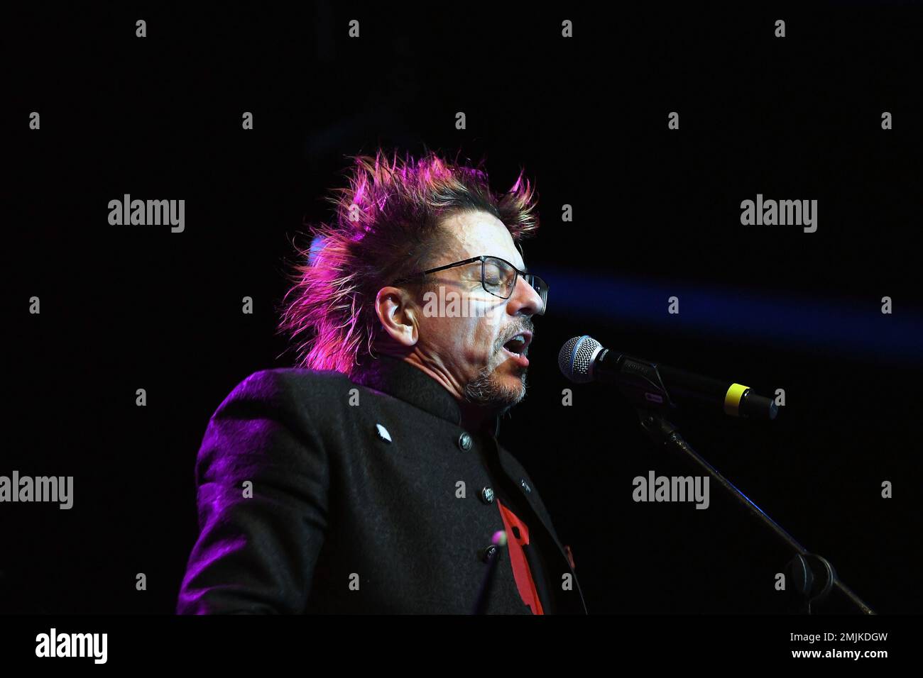 Rio de Janeiro, Brazil,January 27, 2023. Singer Kurt Harland of the ...