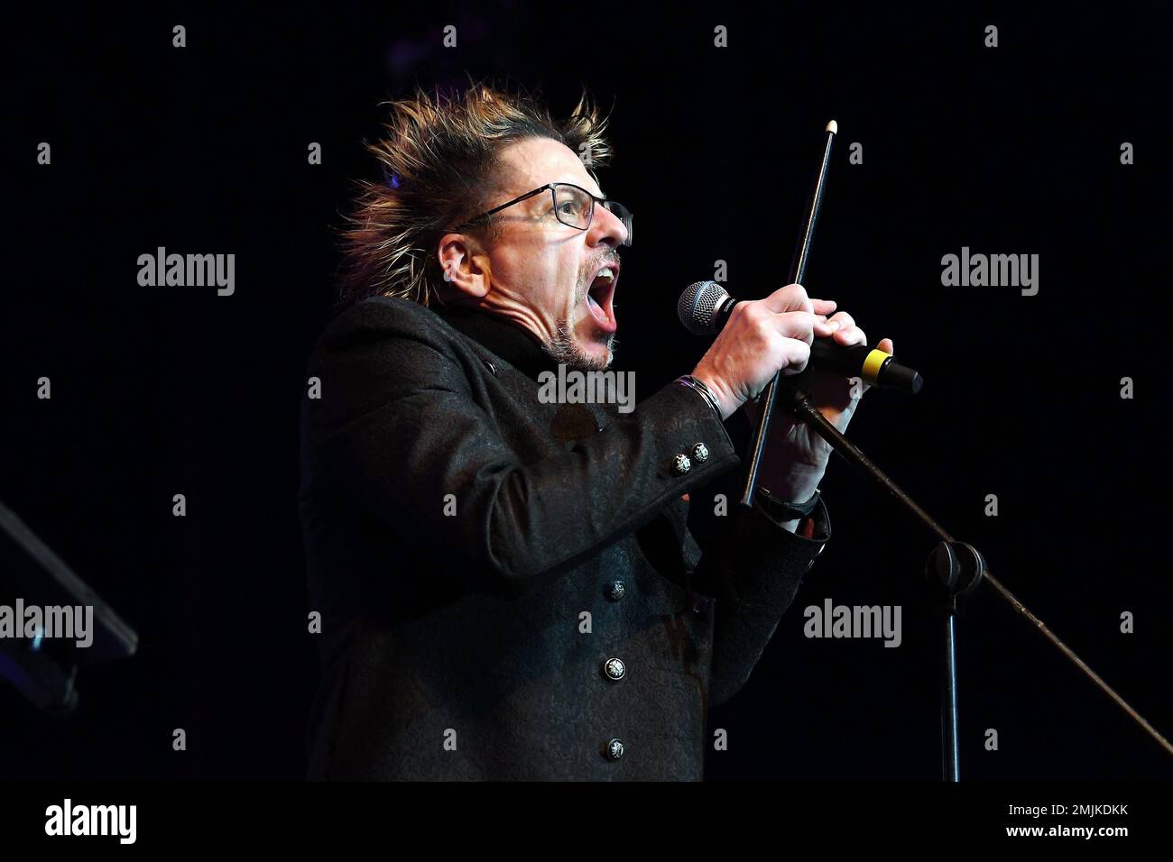 Rio de Janeiro, Brazil,January 27, 2023. Singer Kurt Harland of the ...