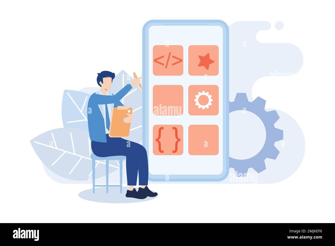 Mobile Design And Development Illustration Developers Prototyping Programming User Interface