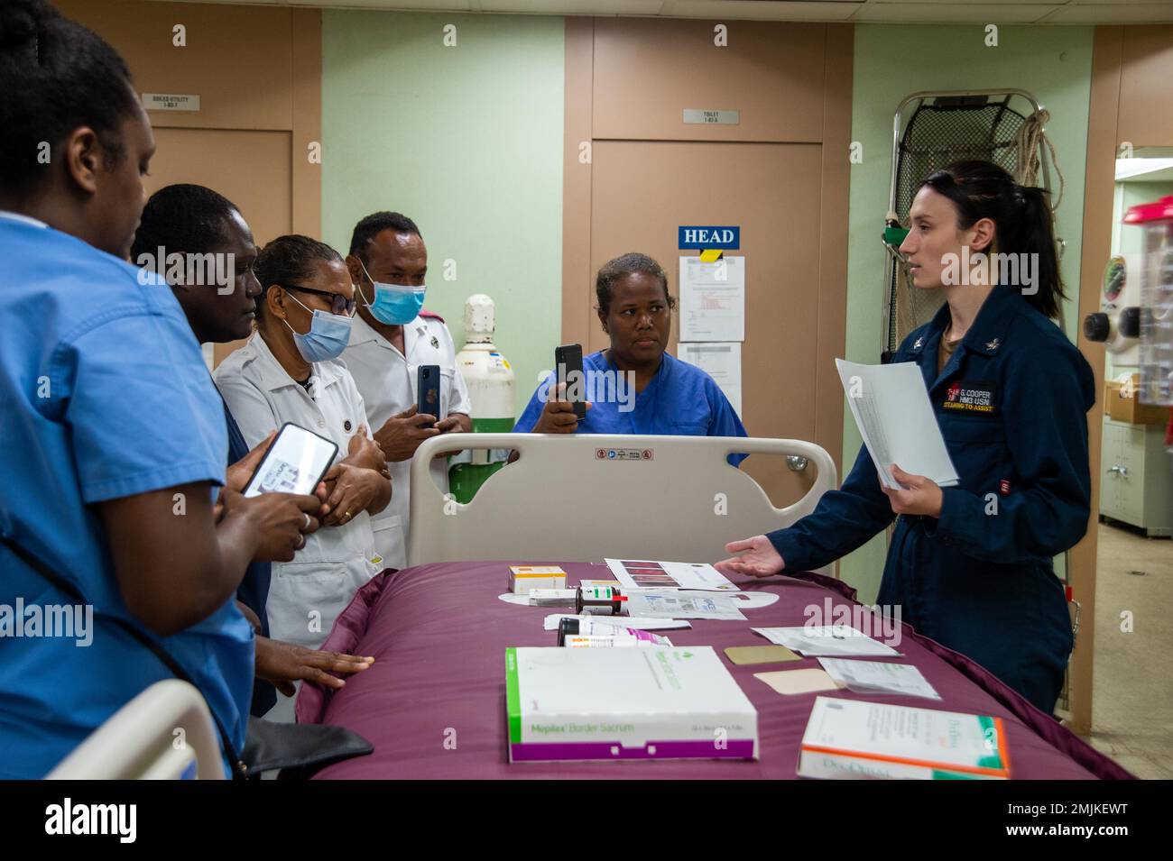 HONIARA, Solomon Islands (Aug. 31, 2022) — Hospital Corpsman 3rd Class ...