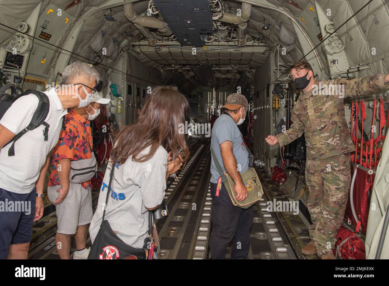 Airman 1st Class Spencer Kans, 36th Airlift Squadron loadmaster ...