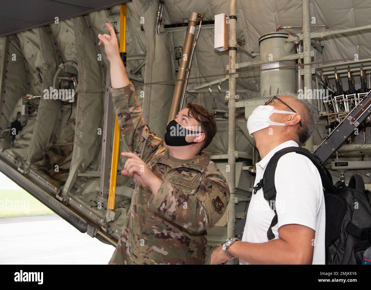 Airman 1st Class Spencer Kans, 36th Airlift Squadron loadmaster ...
