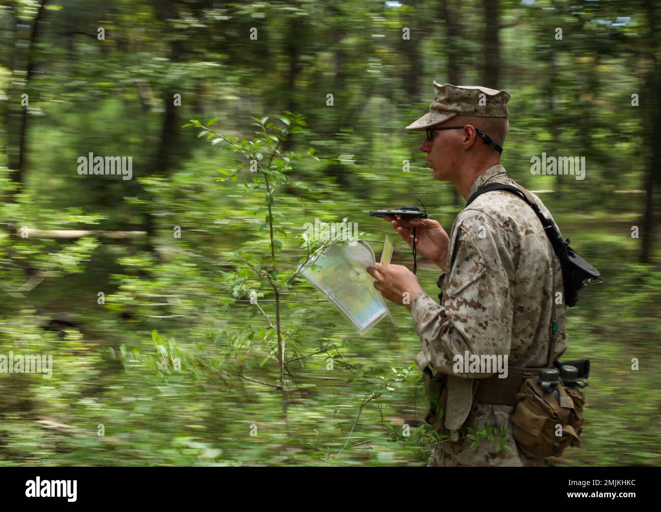 Rct. Jaiden Runnion with Alpha Company, 1st Recruit Training Battalion ...