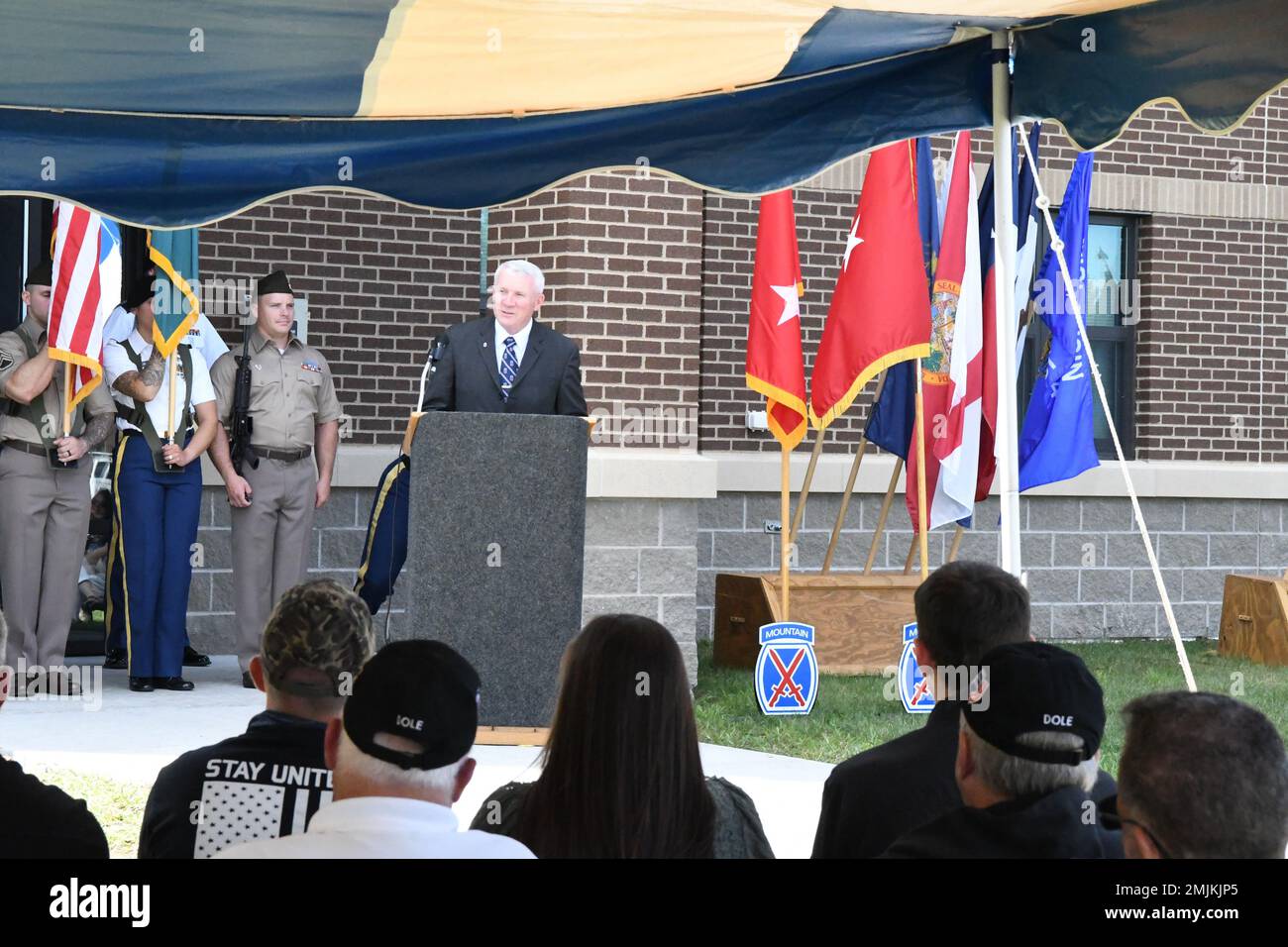 Retired Command Sgt. Maj. Joe McLaughlin, who served as the second ...