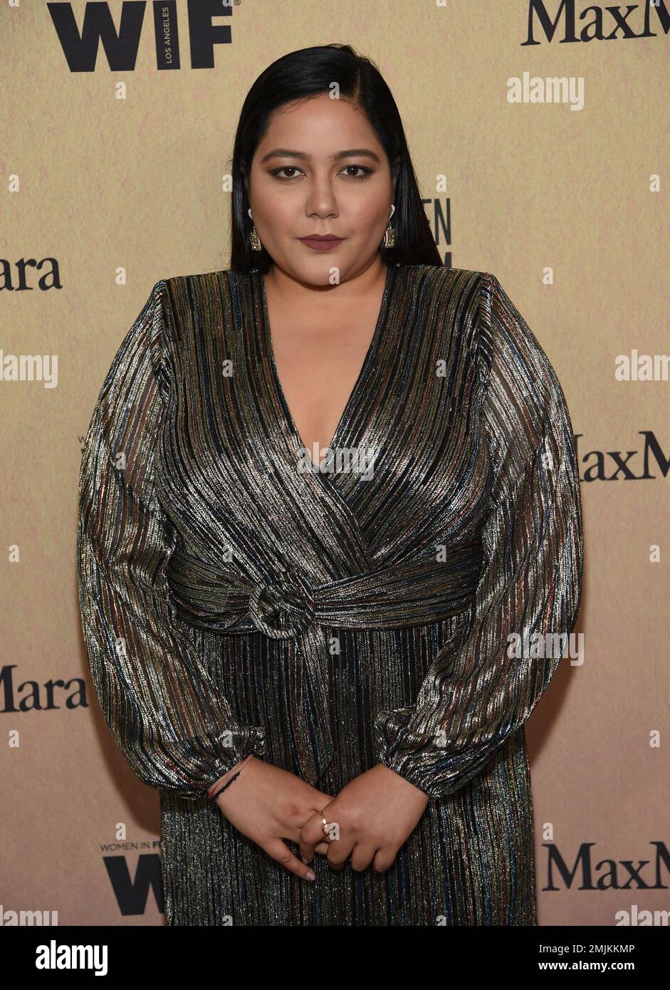 Shivani Rawat arrives at the Women in Film Annual Gala on Wednesday ...