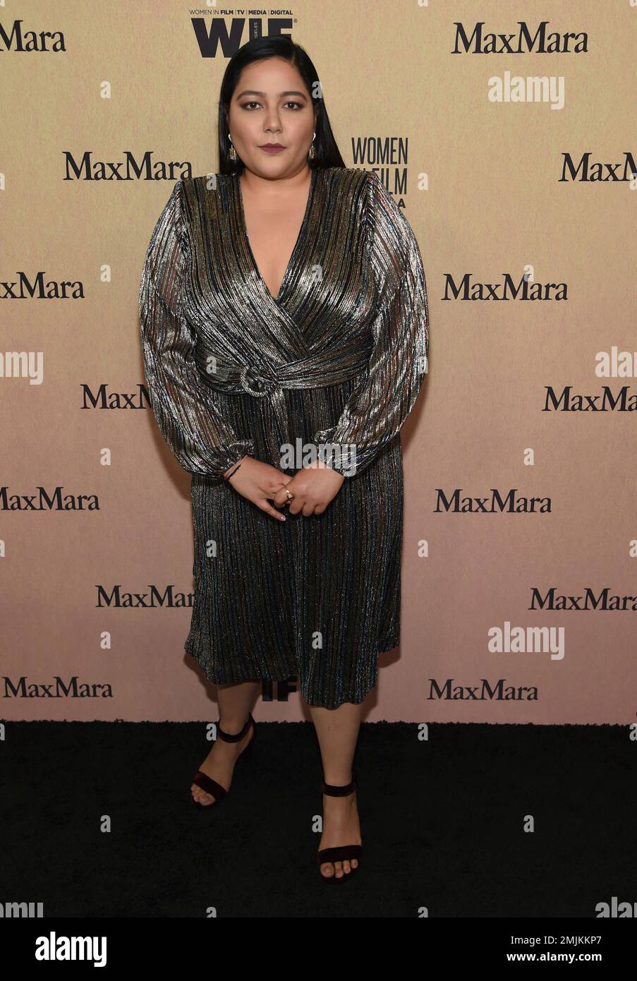 Shivani Rawat arrives at the Women in Film Annual Gala on Wednesday ...
