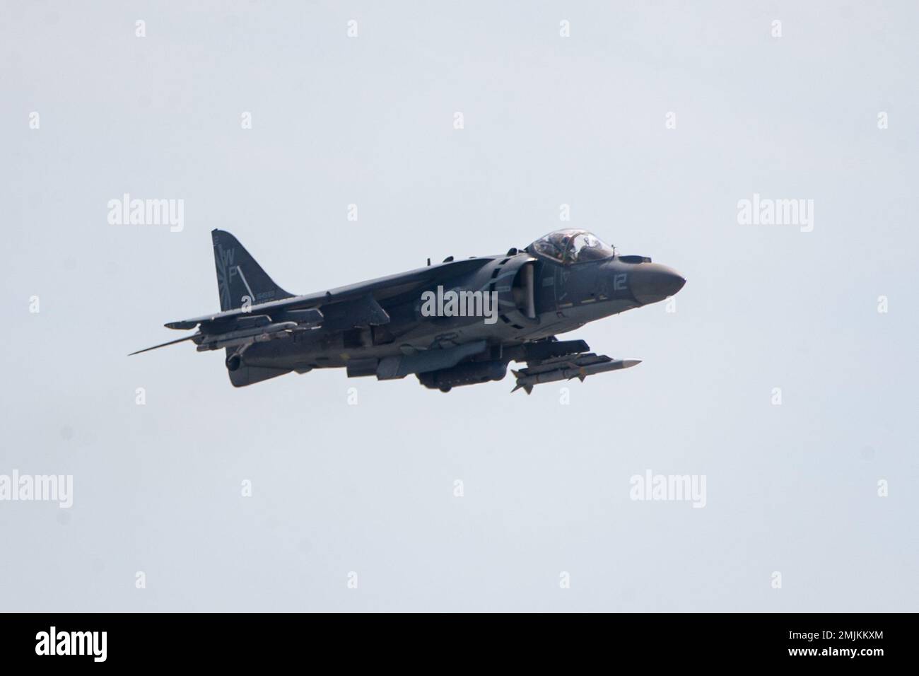 U.S. Marine Corps Capt. Philip Cortellucci, an AV-8B Harrier II jet ...