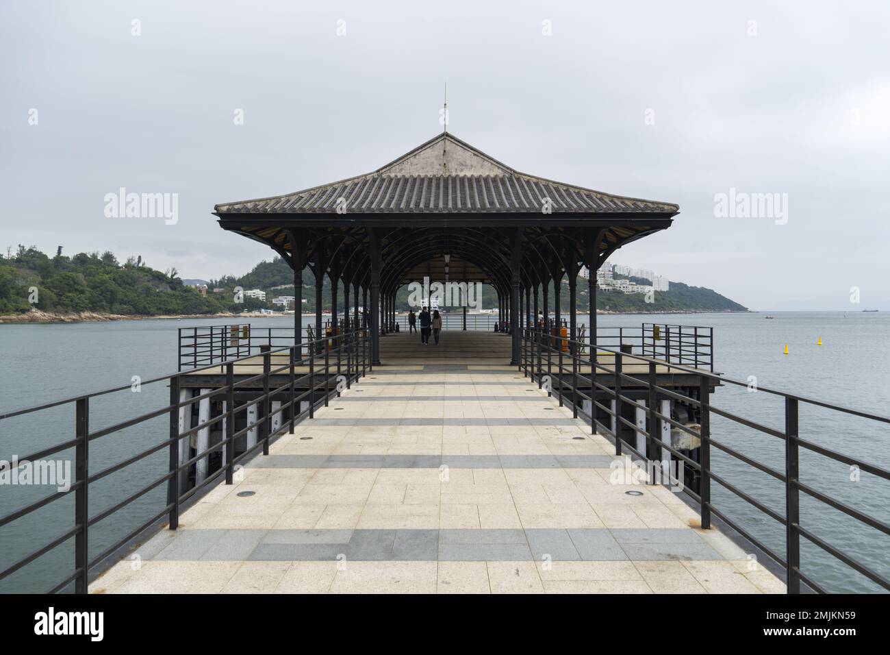 Blake Pier At Stanley. A public pier with a Classic Edwardian Style ...