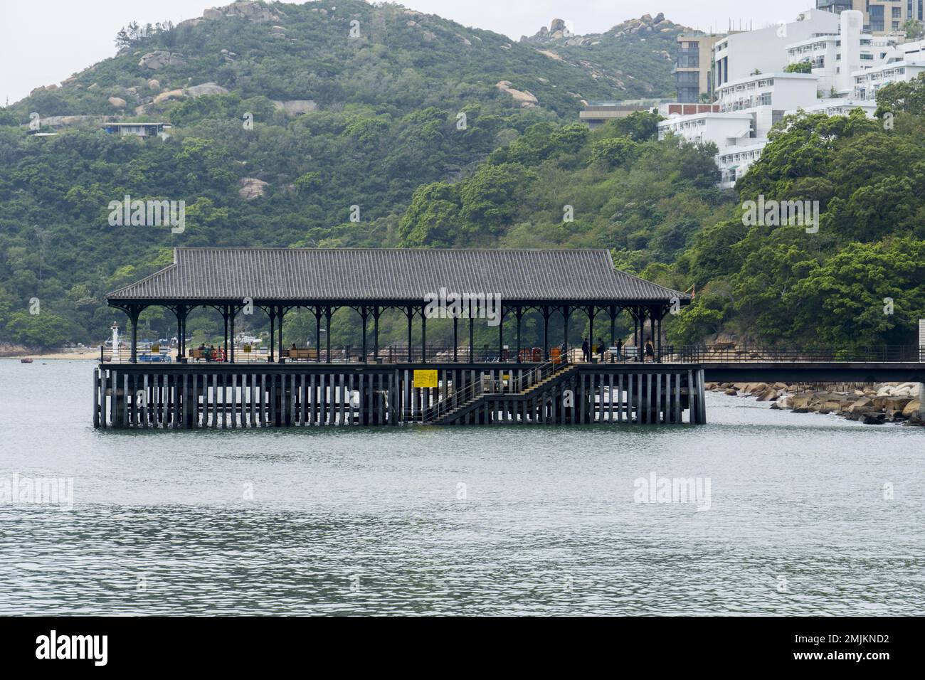 Hong Kong, China - Nov 21 2022 : Blake Pier At Stanley. A public pier ...