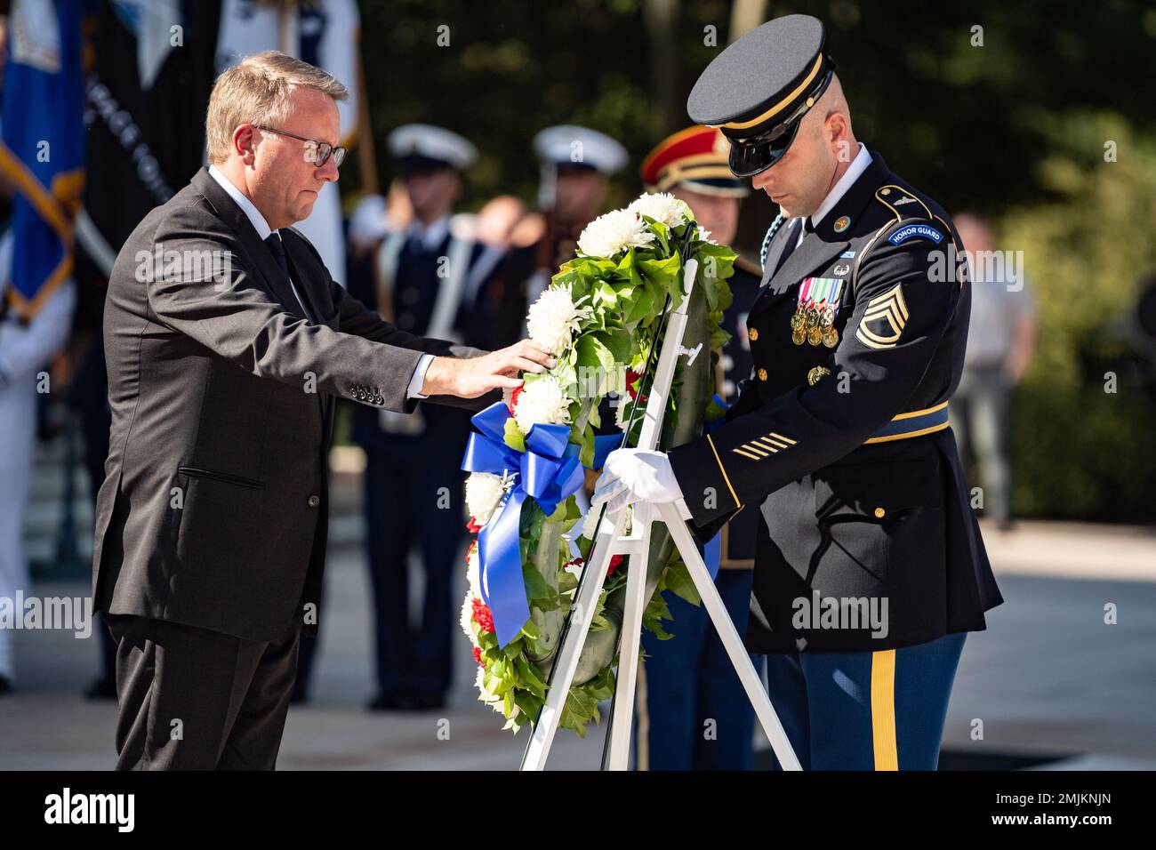 Morten Bødskov, minister of defence, Denmark participates in an Armed ...
