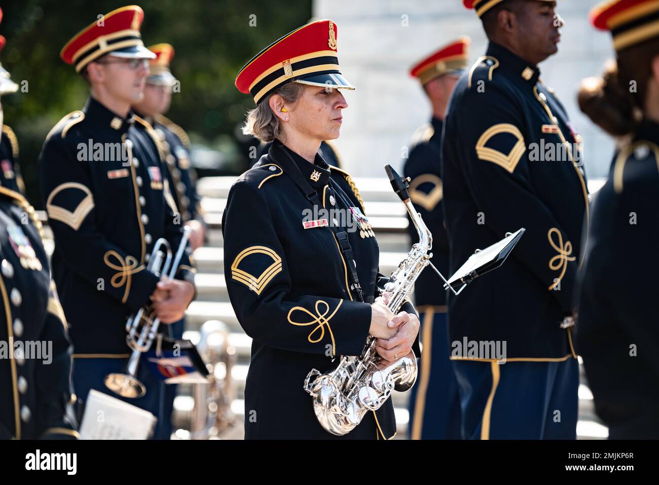The U.S. Army Band, "Pershing's Own" supports an Armed Forces Full ...