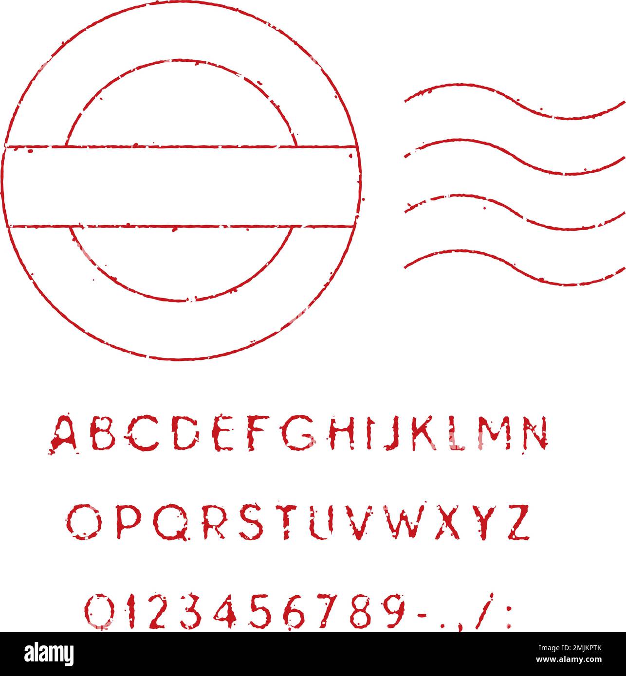 Postal stamps postmark vector template illustration Stock Vector Image ... Postal stamps postmark vector template illustration Stock Vector Image ...