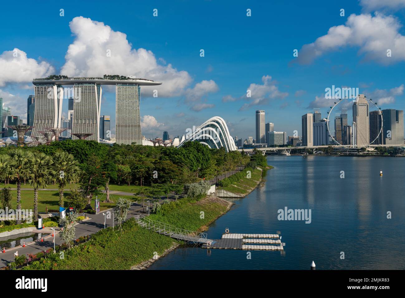 Coastal levee in singapore hi-res stock photography and images - Alamy