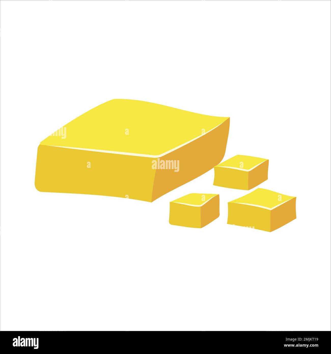 Butter. vector illustration on a white background Stock Vector Image ...