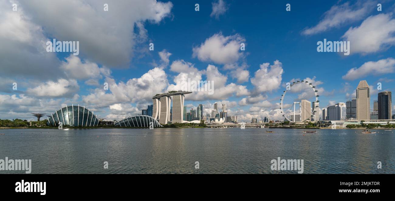 Singapore coastal levee hi-res stock photography and images - Alamy