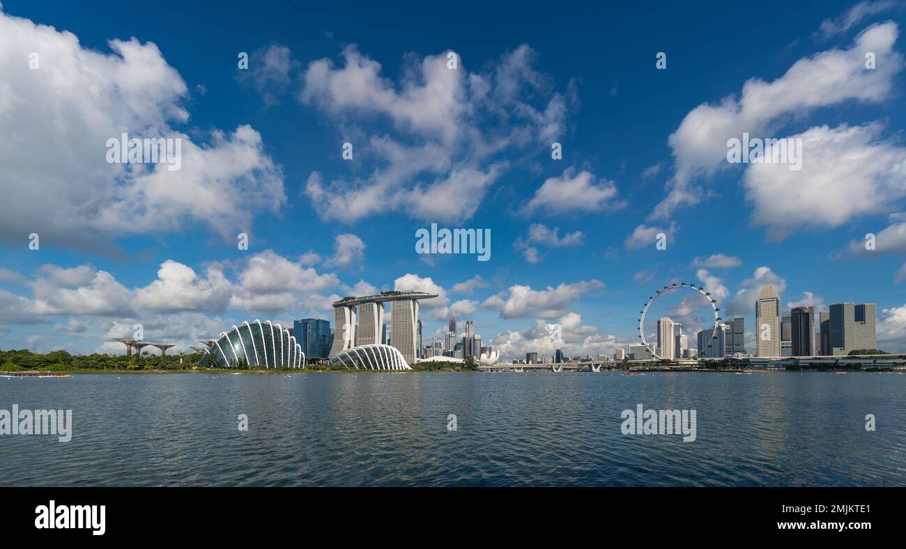 Singapore coastal levee hi-res stock photography and images - Alamy
