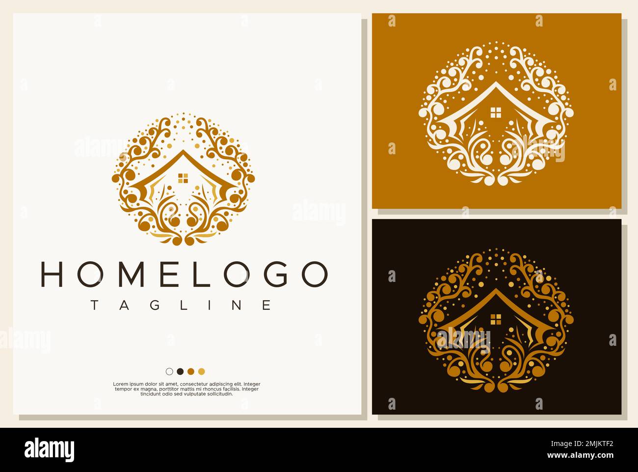 Luxury home logo template Stock Vector Image & Art - Alamy