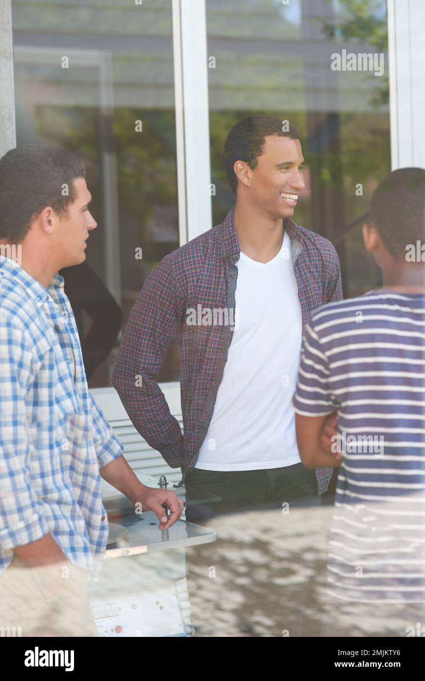 What fun would life be without friends. a group of university students ...