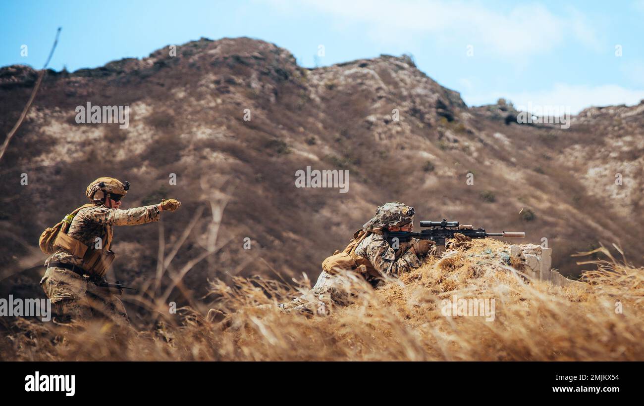 U.S. Marines with 3d Littoral Combat Team, 3d Marine Littoral Regiment ...