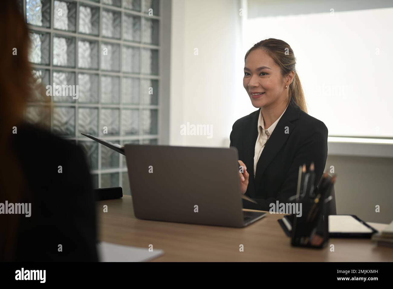 Millennial interview hi-res stock photography and images - Alamy