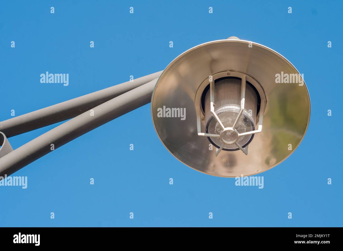 street light, blue background Stock Photo - Alamy
