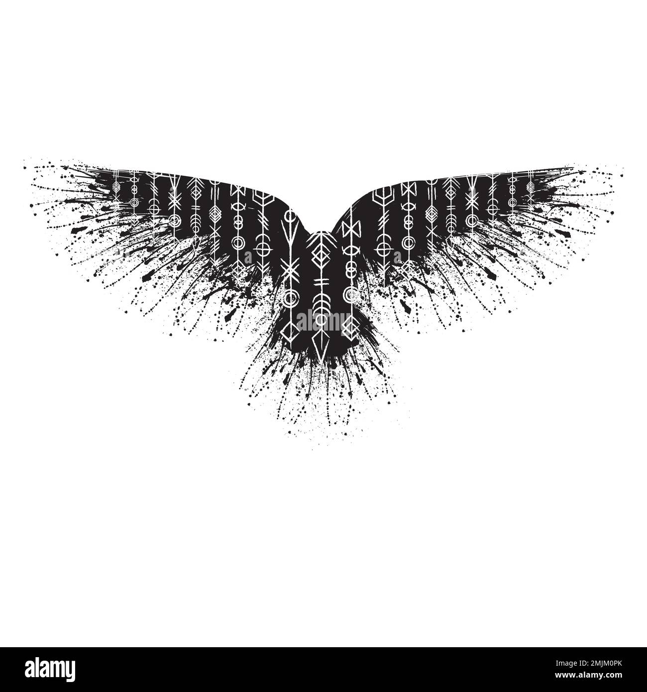 Norse viking black brush raven pattern Stock Vector Image & Art - Alamy Norse viking black brush raven pattern Stock Vector Image & Art - Alamy