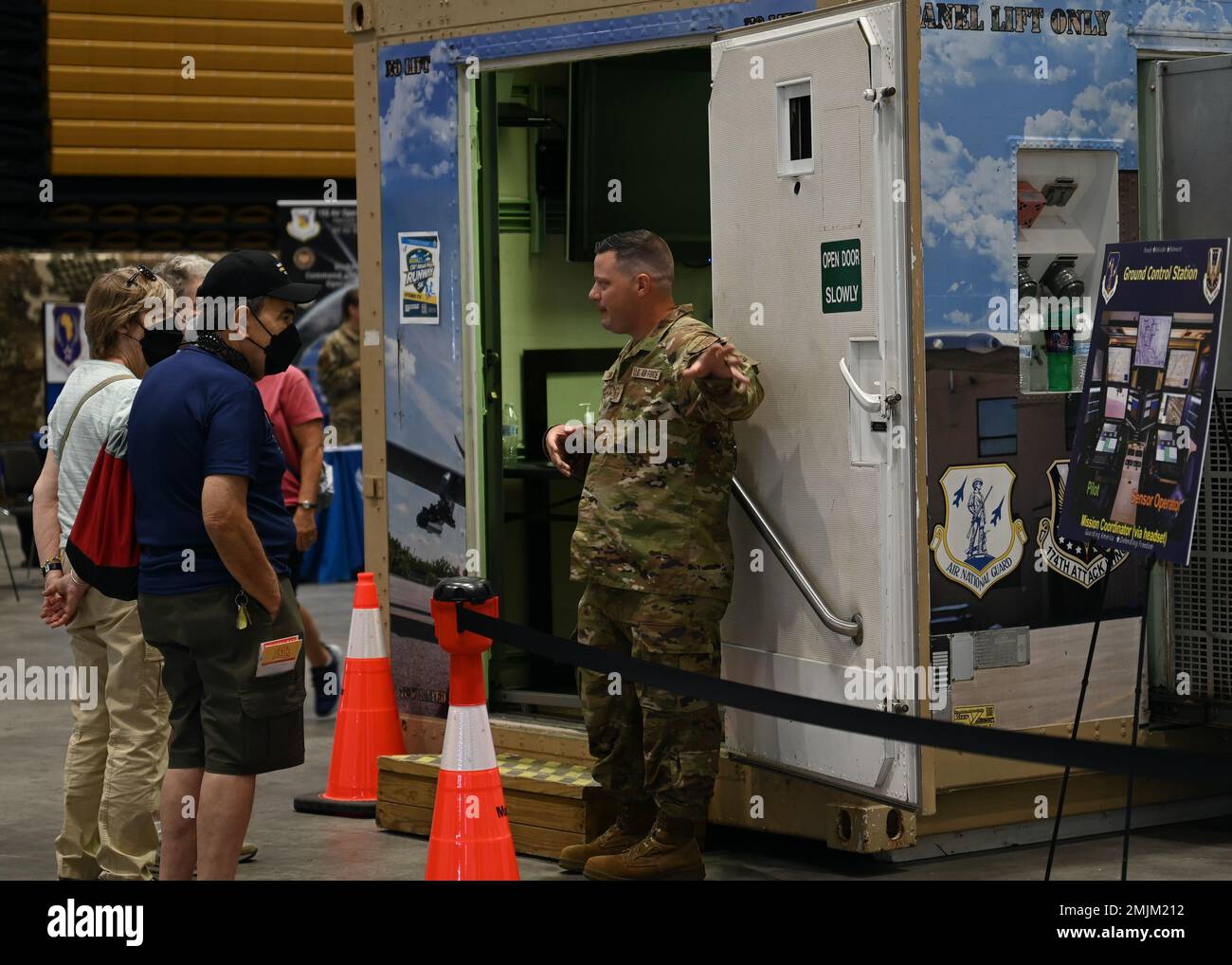 Master Sgt. James Carini, a member of the New York Air National Guard's ...