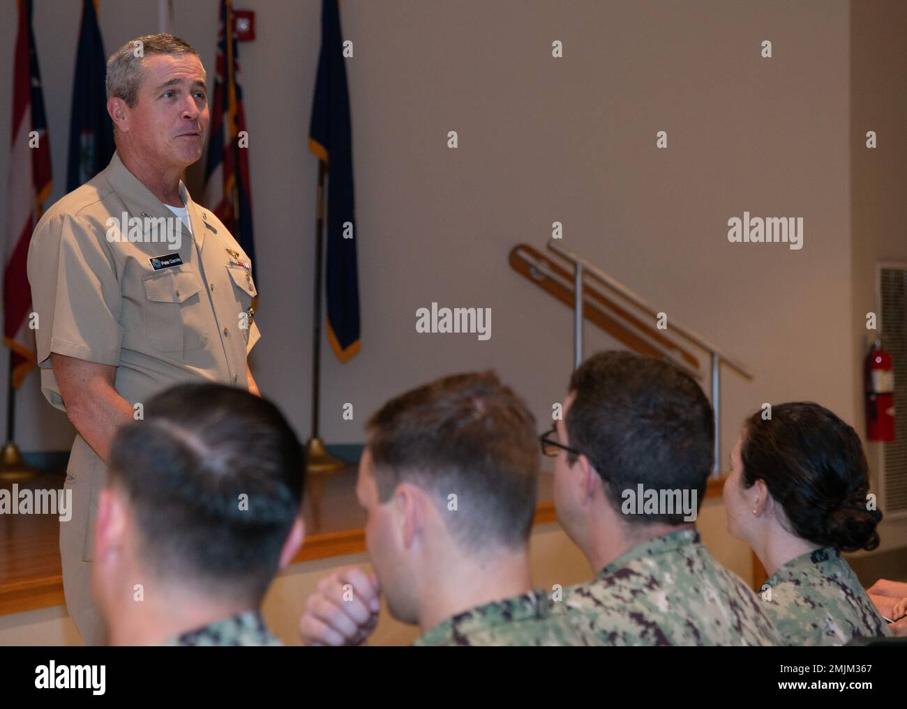 NEWPORT, R.I. (Aug. 31, 2022) Rear Adm. Pete Garvin, commander, Naval ...