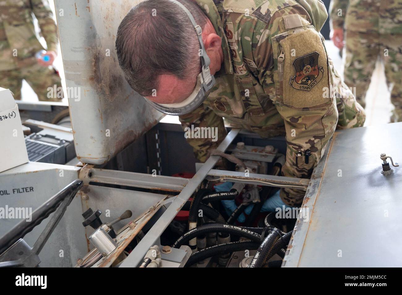 U.S. Air Force Brig. Gen. Ryan Messer and 332d Air Expeditionary Wing ...