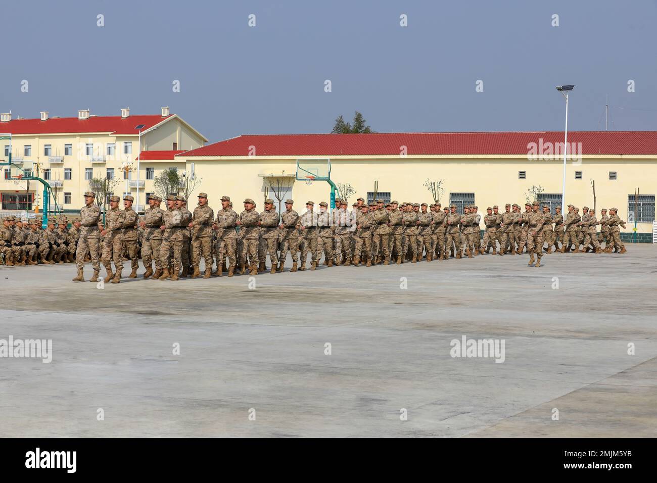 JIANGXI, CHINA - JANUARY 26, 2023 - A brigade of the 72nd Group Army ...