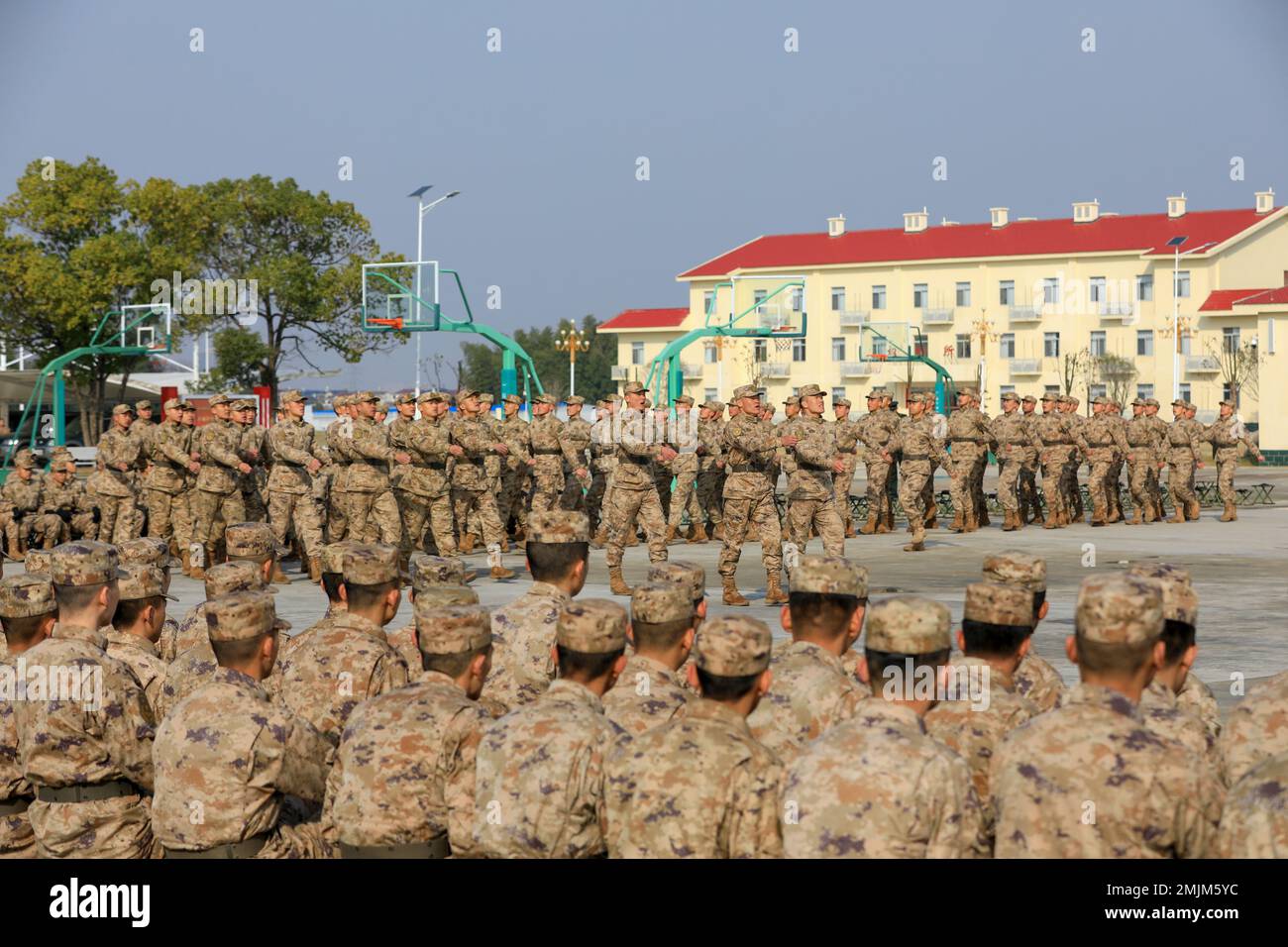 JIANGXI, CHINA - JANUARY 26, 2023 - A brigade of the 72nd Group Army ...