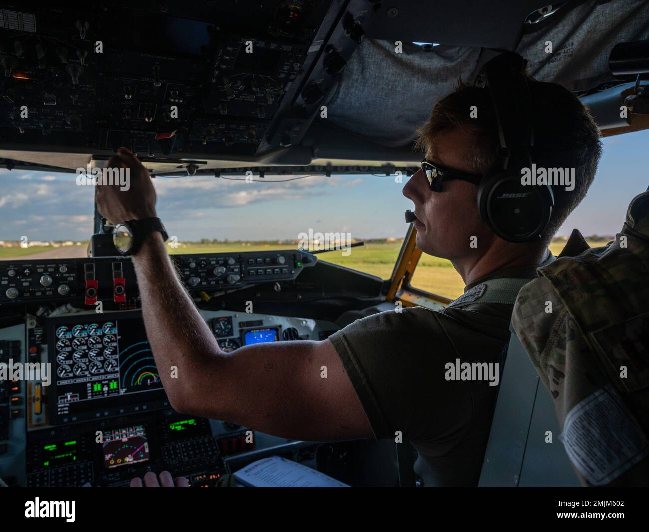 U.S. Air Force Capt. Andrew Schubauer, a pilot with the 328th Air ...